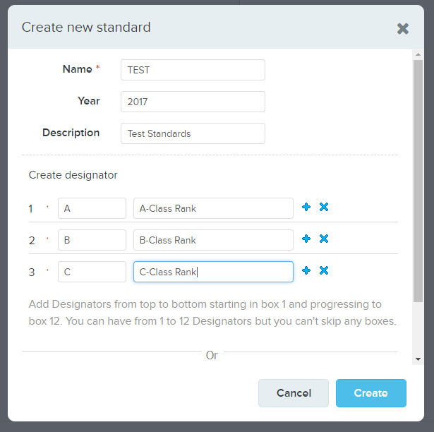 How to Create a Set of Time Standards