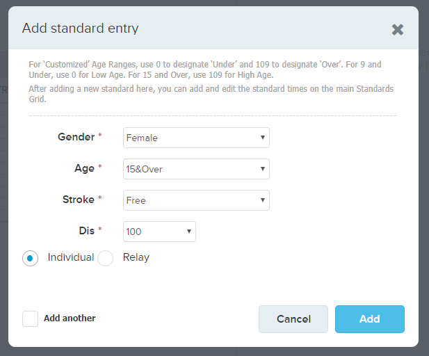 How to Create a Set of Time Standards