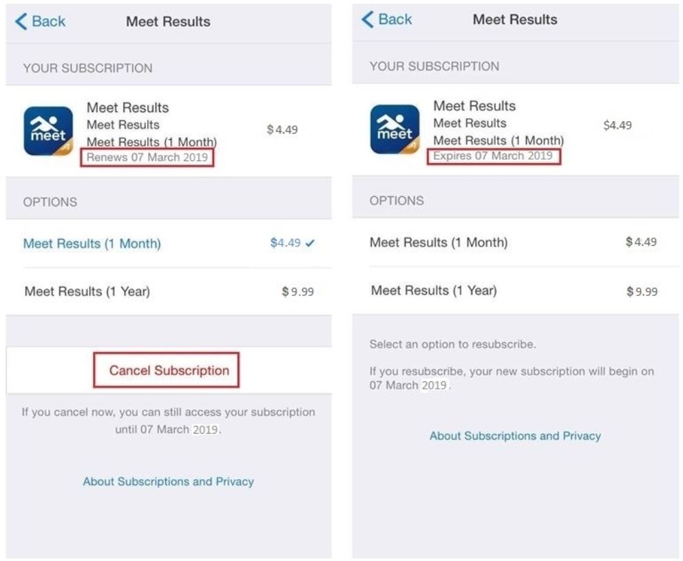Check Subscription Status