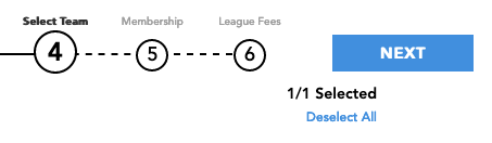 Find and Sign Up For a League